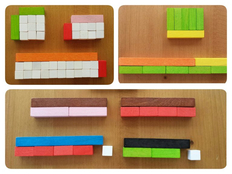 REGLETAS DE CUISENAIRE - APRENDIENDO LOS NÚMEROS - Pequeños Planes
