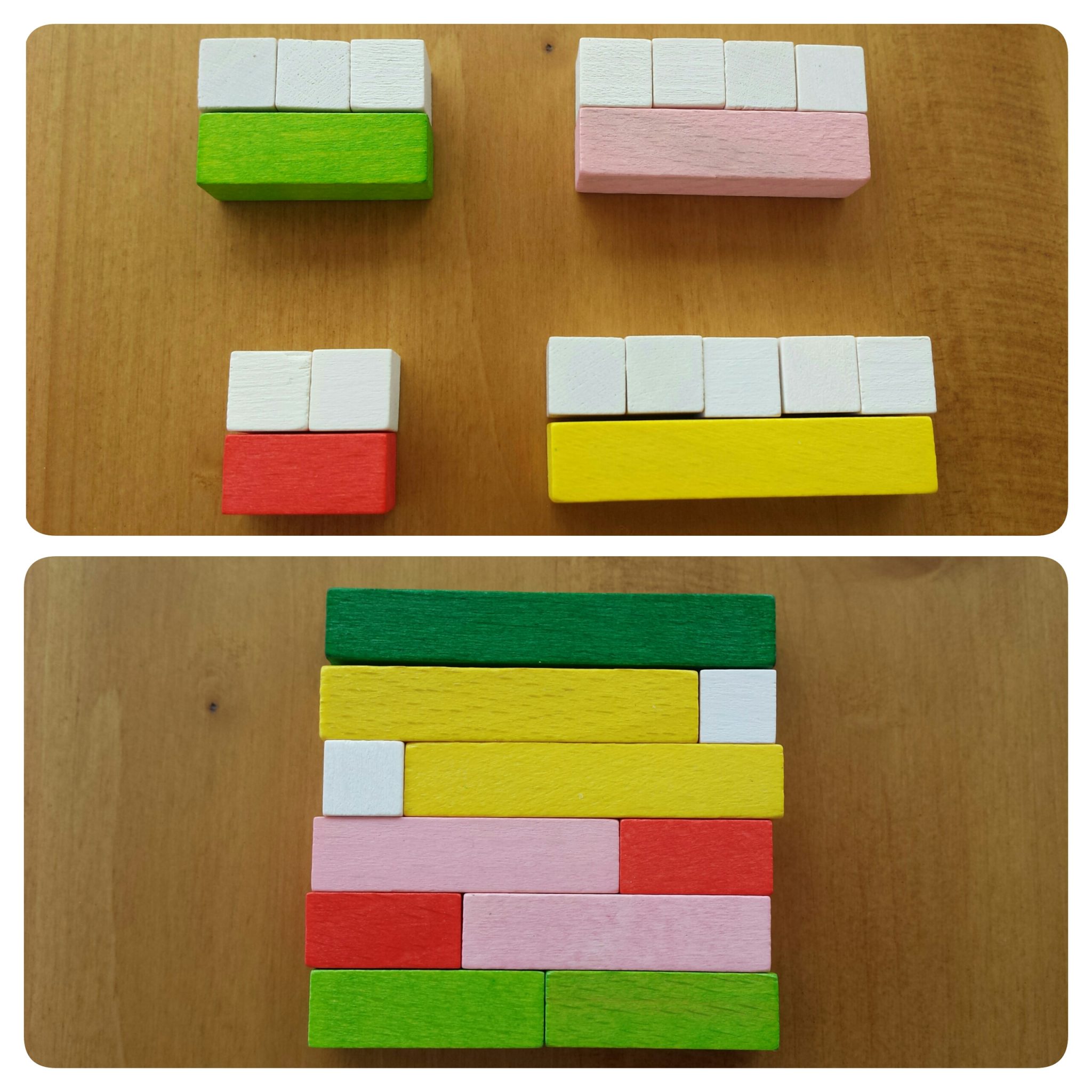 REGLETAS DE CUISENAIRE - APRENDIENDO LOS NÚMEROS - Pequeños Planes