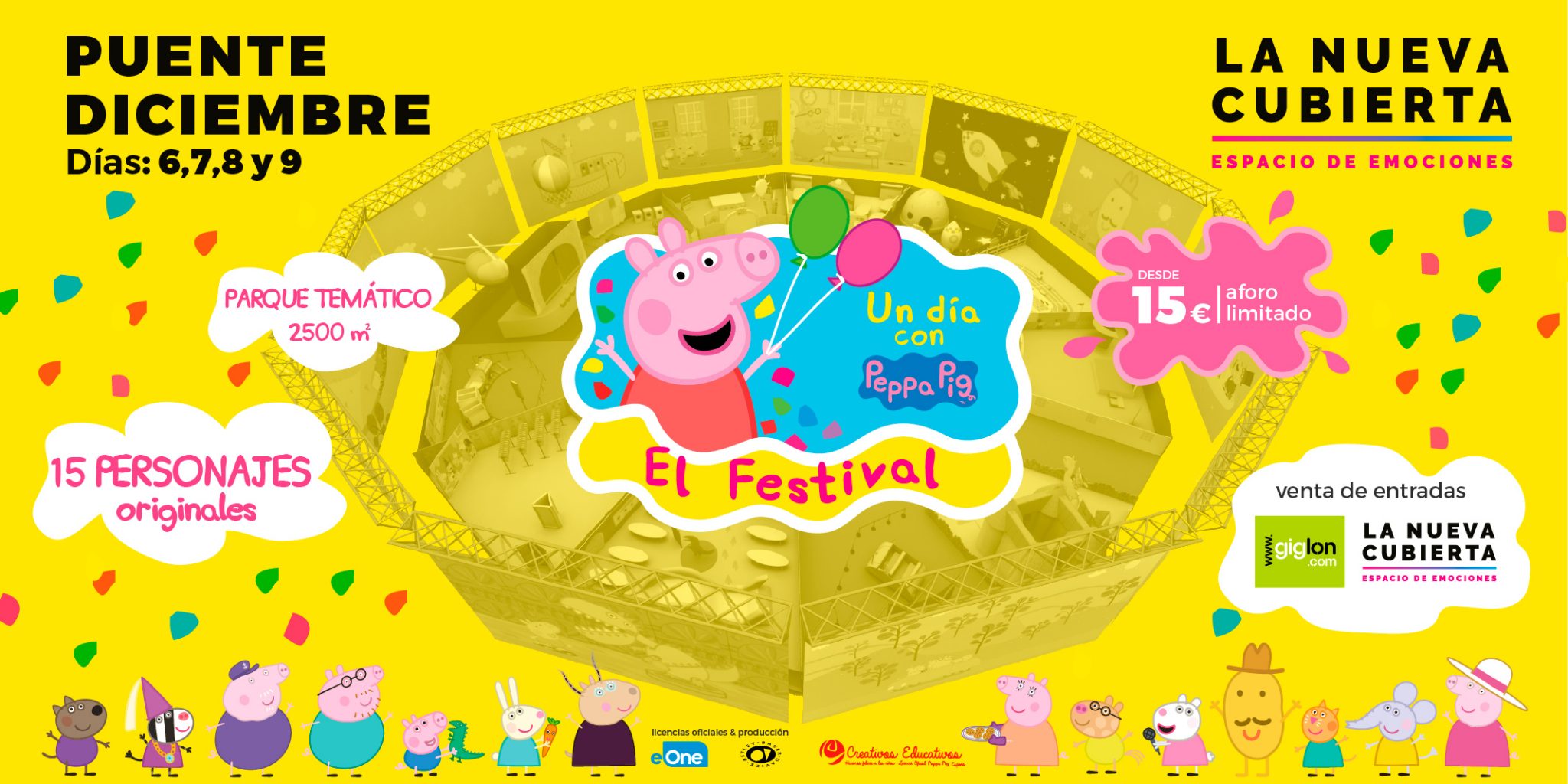 Un día con Peppa Pig. El Festival - Pequeños Planes